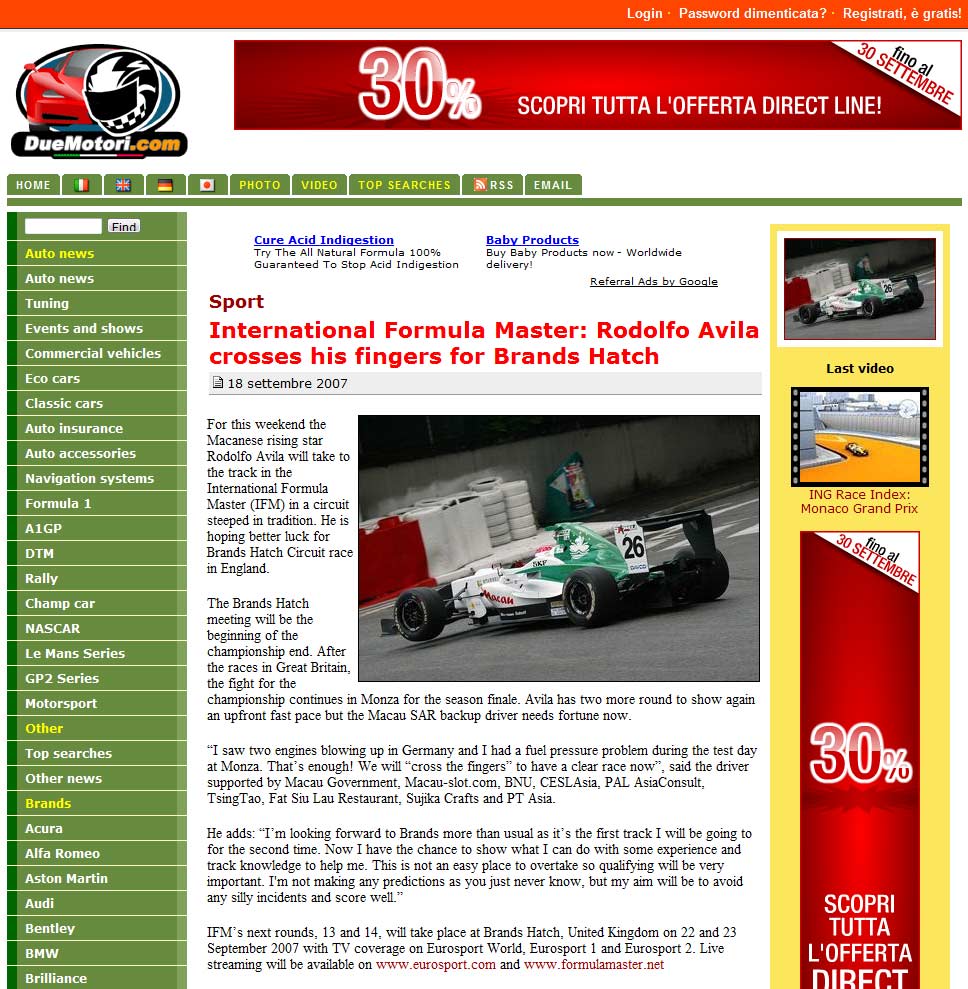 Rodolfo Avila Official Web Site